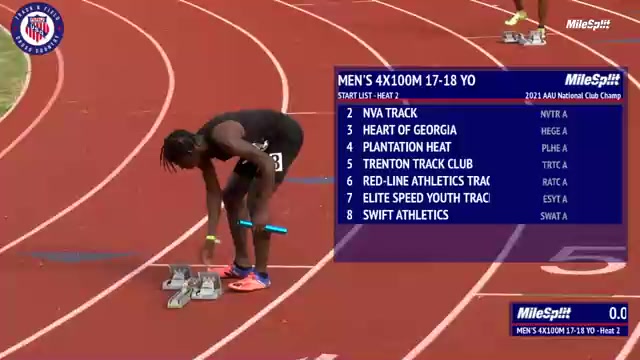 High School Girls' 4x100m Relay, Prelims 2 - Age 17-18 | AAU Club Championship