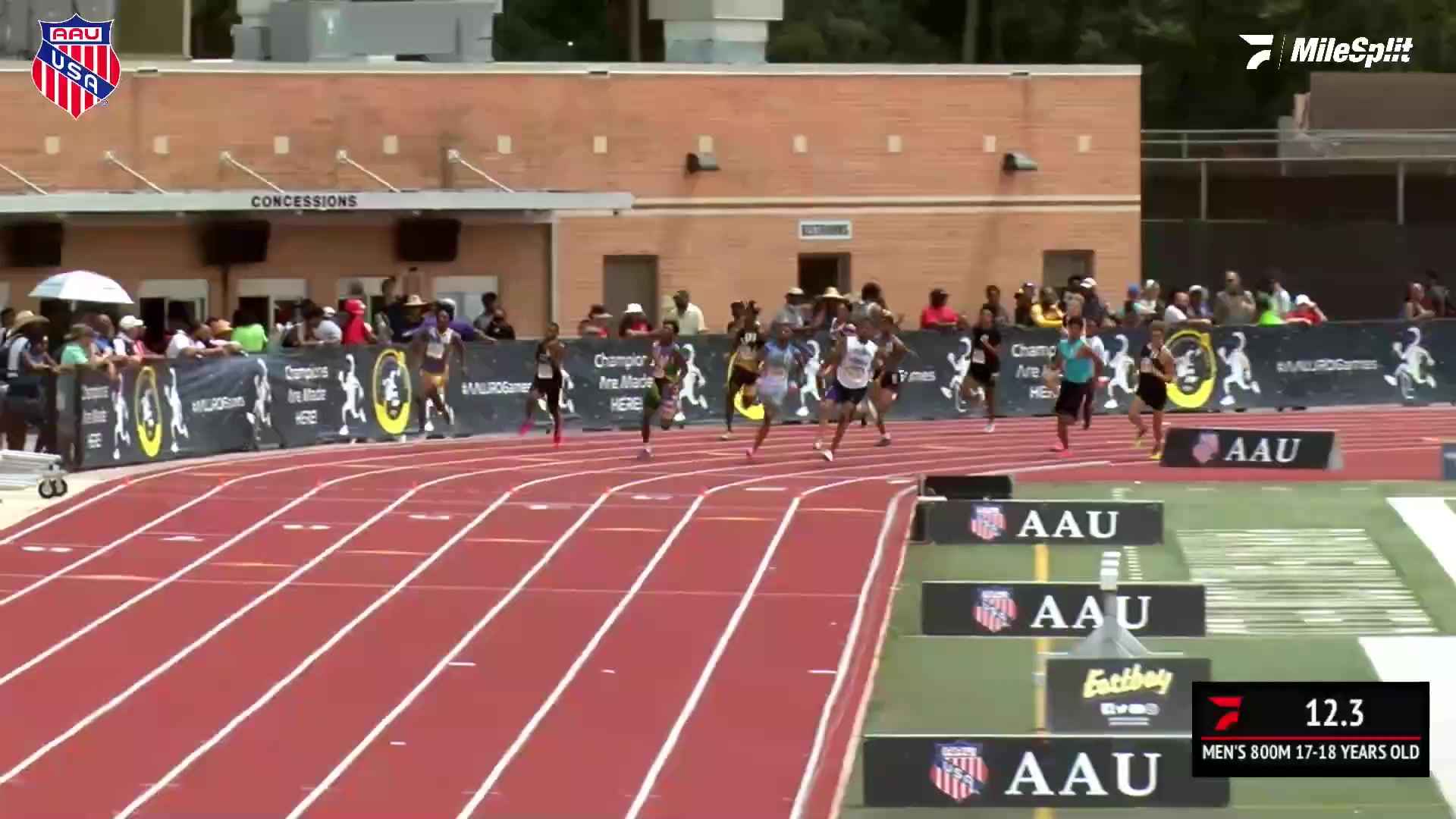 Youth Boys' 800m, Prelims 5 - Age 17-18 | AAU Junior Olympics Games