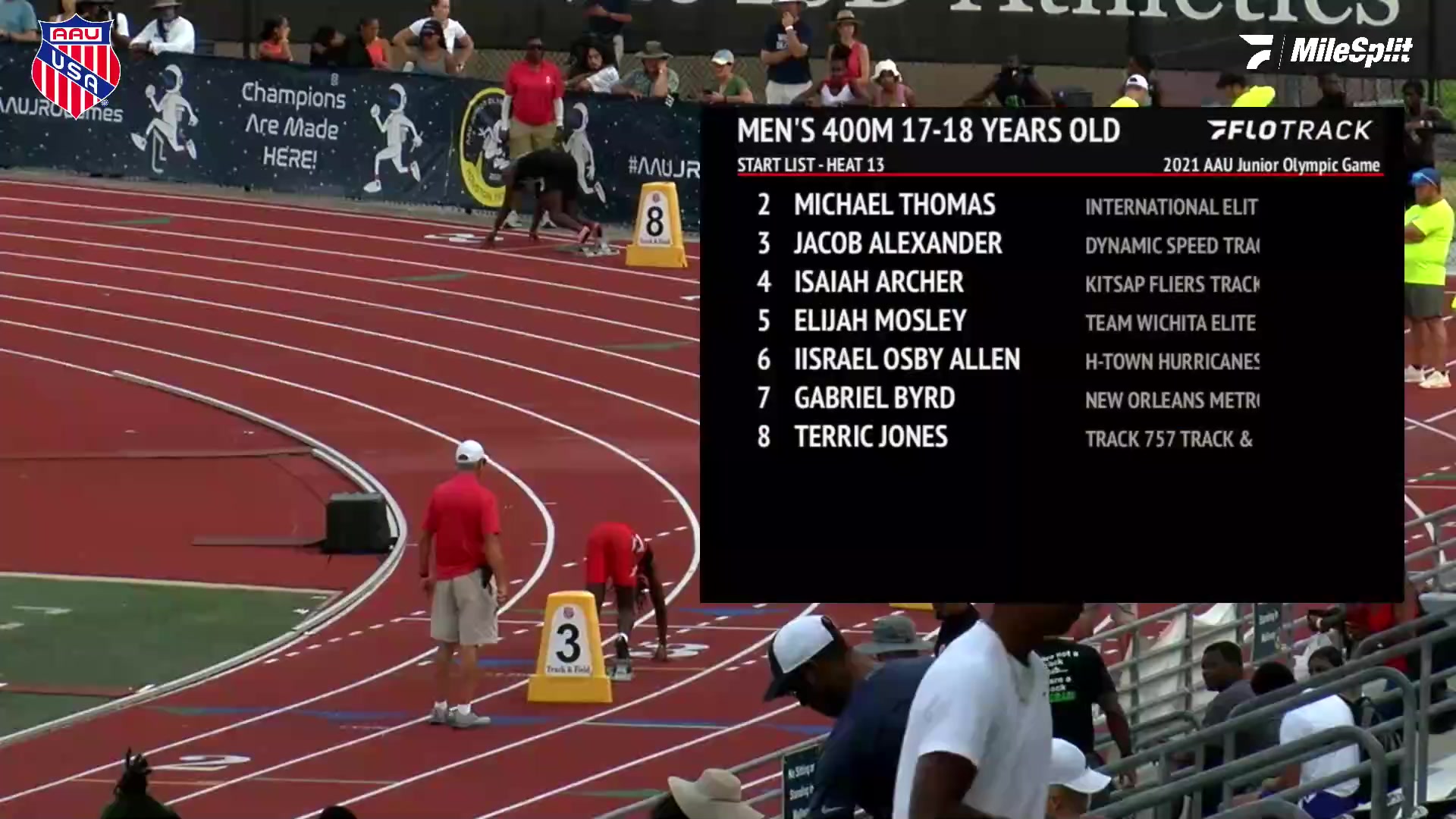 Youth Boys' 400m, Prelims 13 - Age 17-18 | AAU Junior Olympics Games