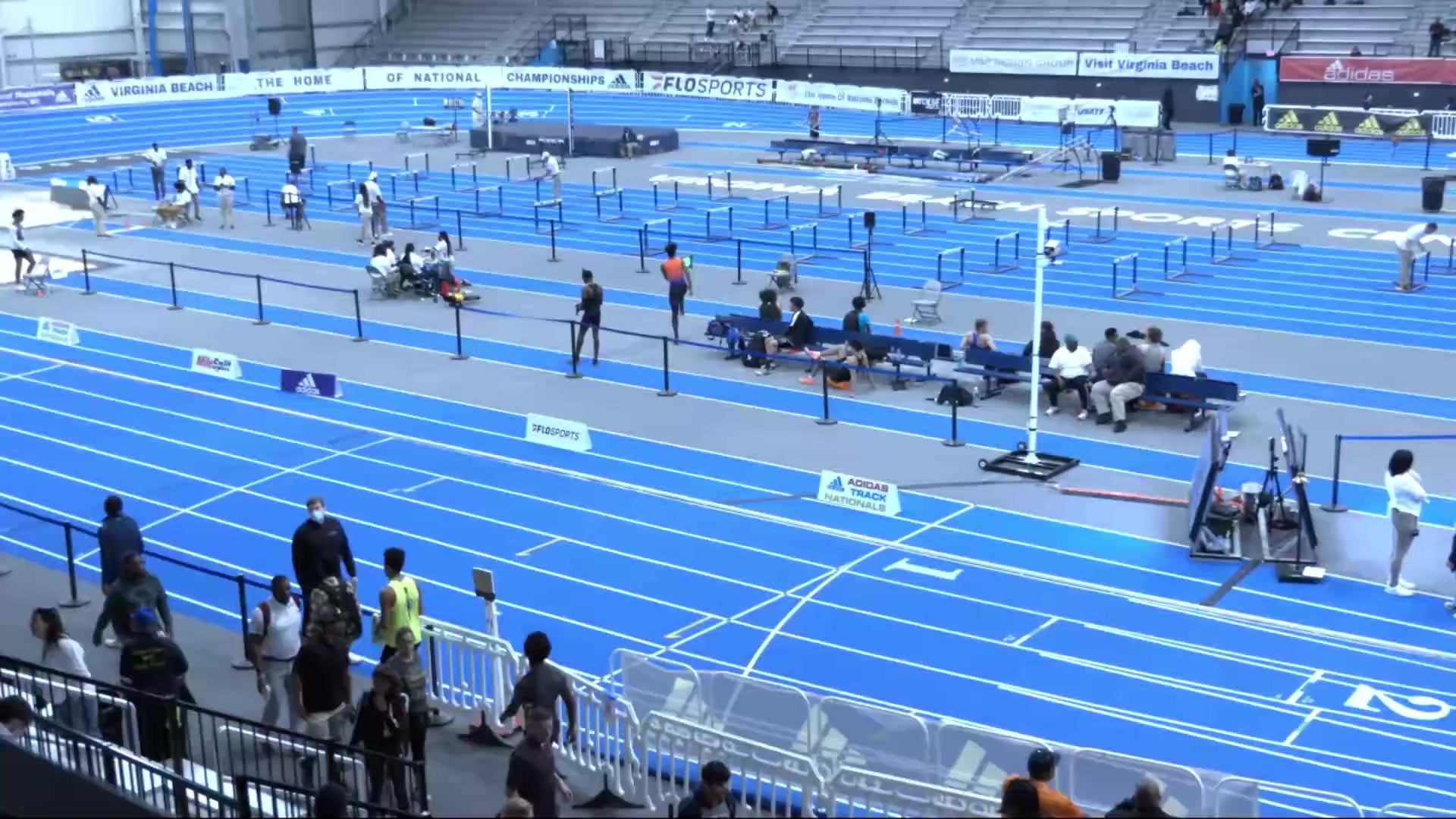 High School Girls' Shuttle Hurdle Relay Championship, Finals 1 | Adidas ...