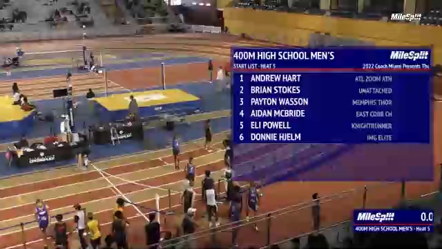 High School Men's 400m, Finals 5 - Age under 18 | Coach Miami Presents ...