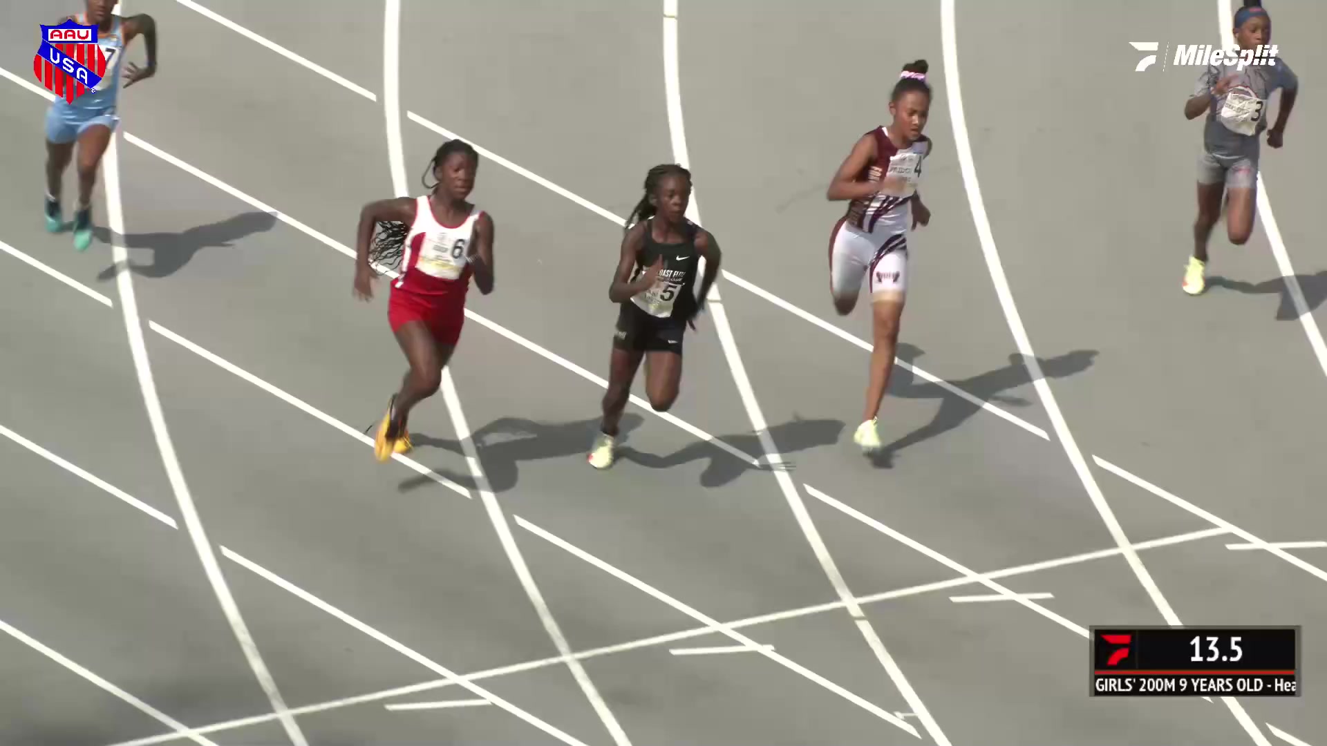 Youth Girls' 200m 8-year-olds, Semi-Finals 2 | AAU Junior Olympics Games